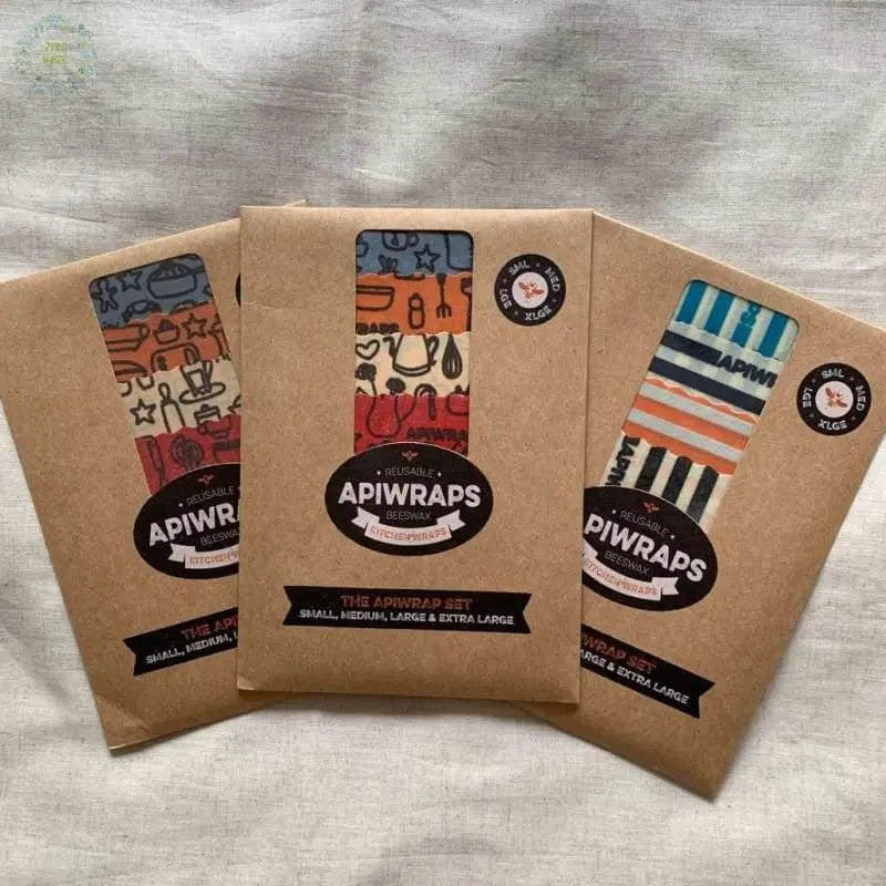 Apiwraps Australian Made reusable Beeswax Wraps - – Zero Waste Co