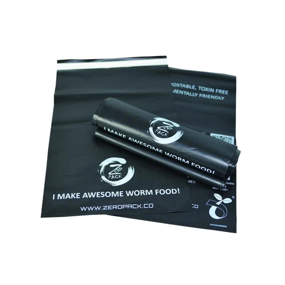 Compostable Packaging Samples - Mailers, Labels, Bubble Wrap – Zero ...