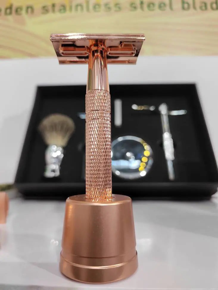 Plastic-Free Safety Razor – Reusable Stainless Steel Razor – Zero Waste Co